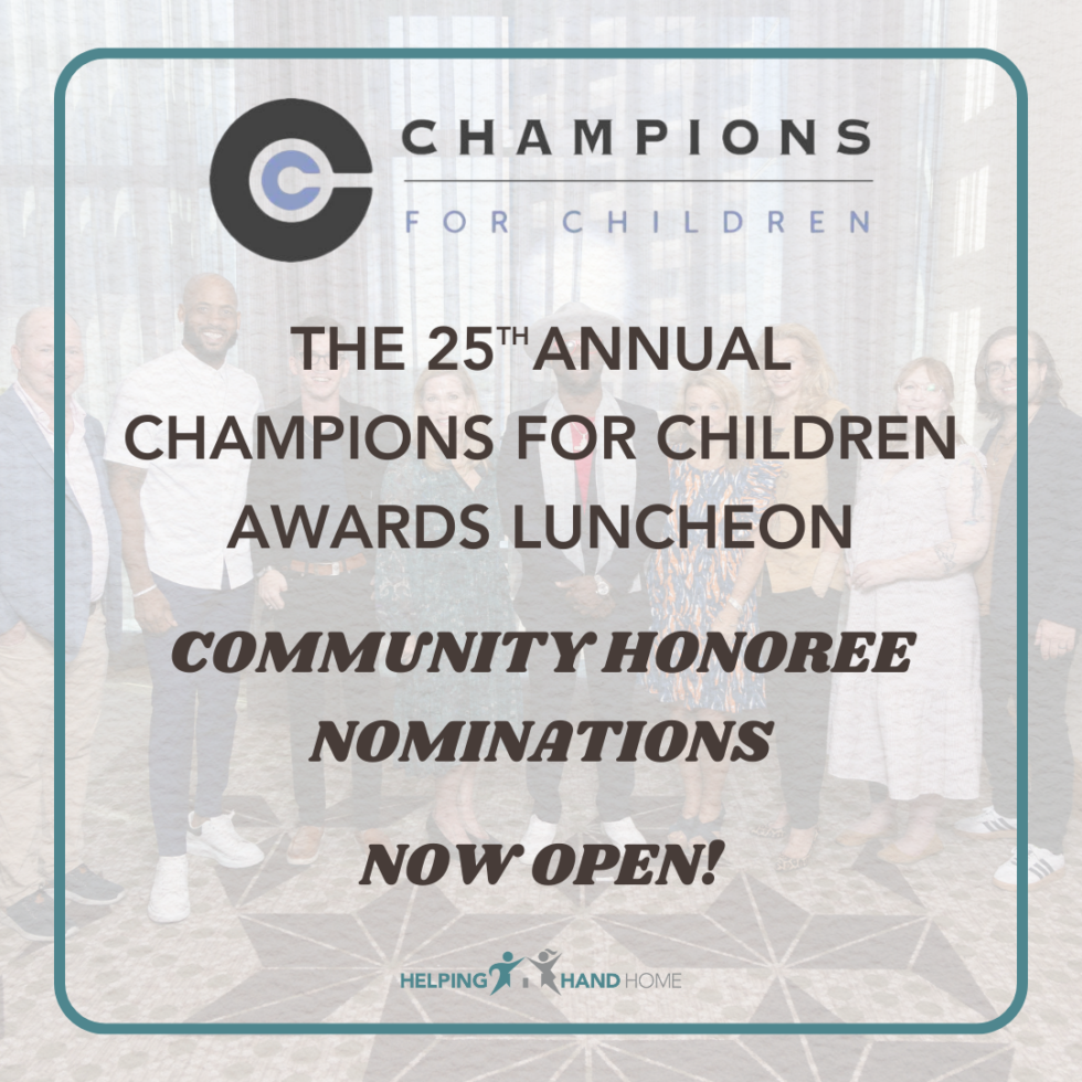 Champions for Children Awards Luncheon - Community Honoree Nominations ...